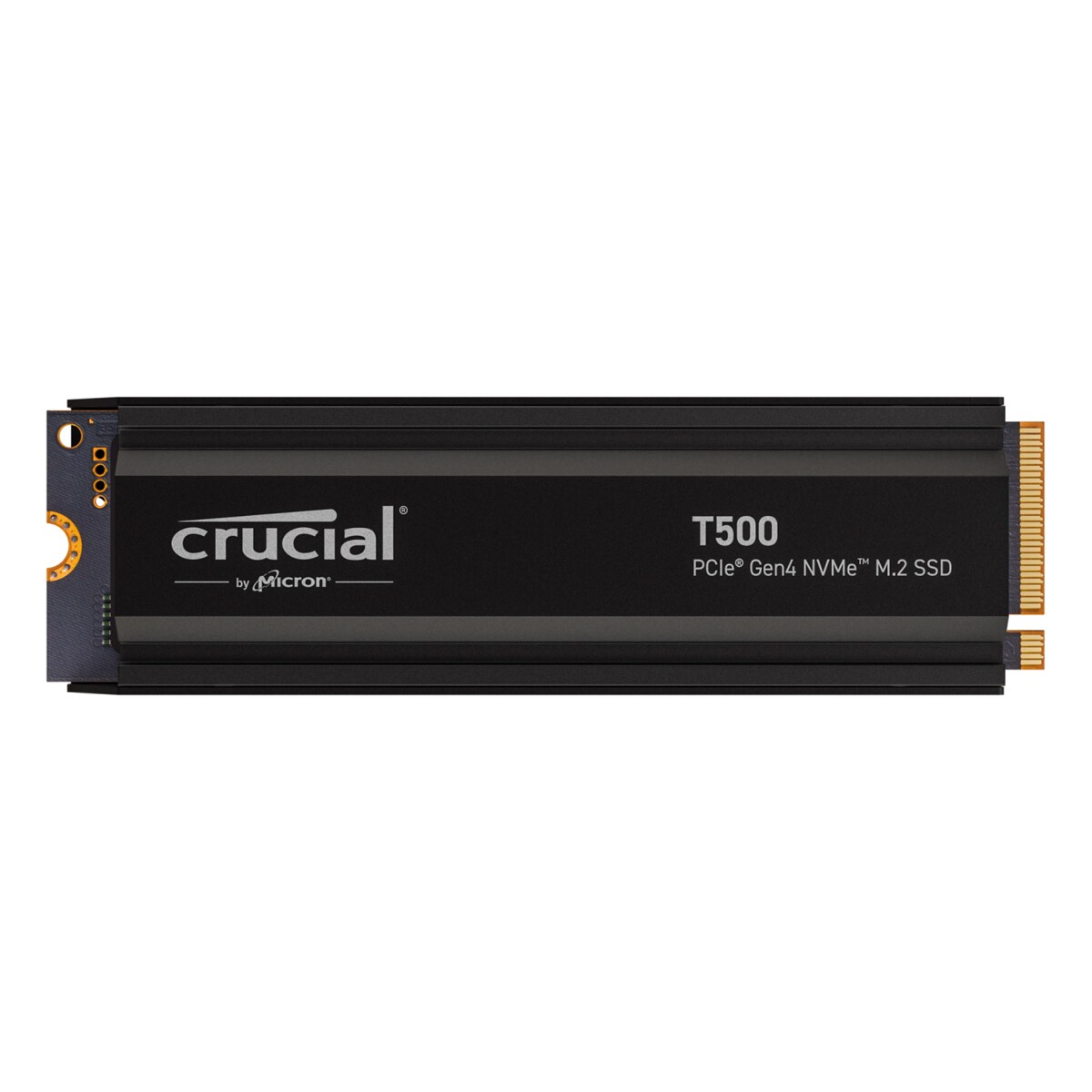 Crucial T500 SSD met koellichaam 1TB M.2 PCIe Gen4 NVMe Interne Solid ...